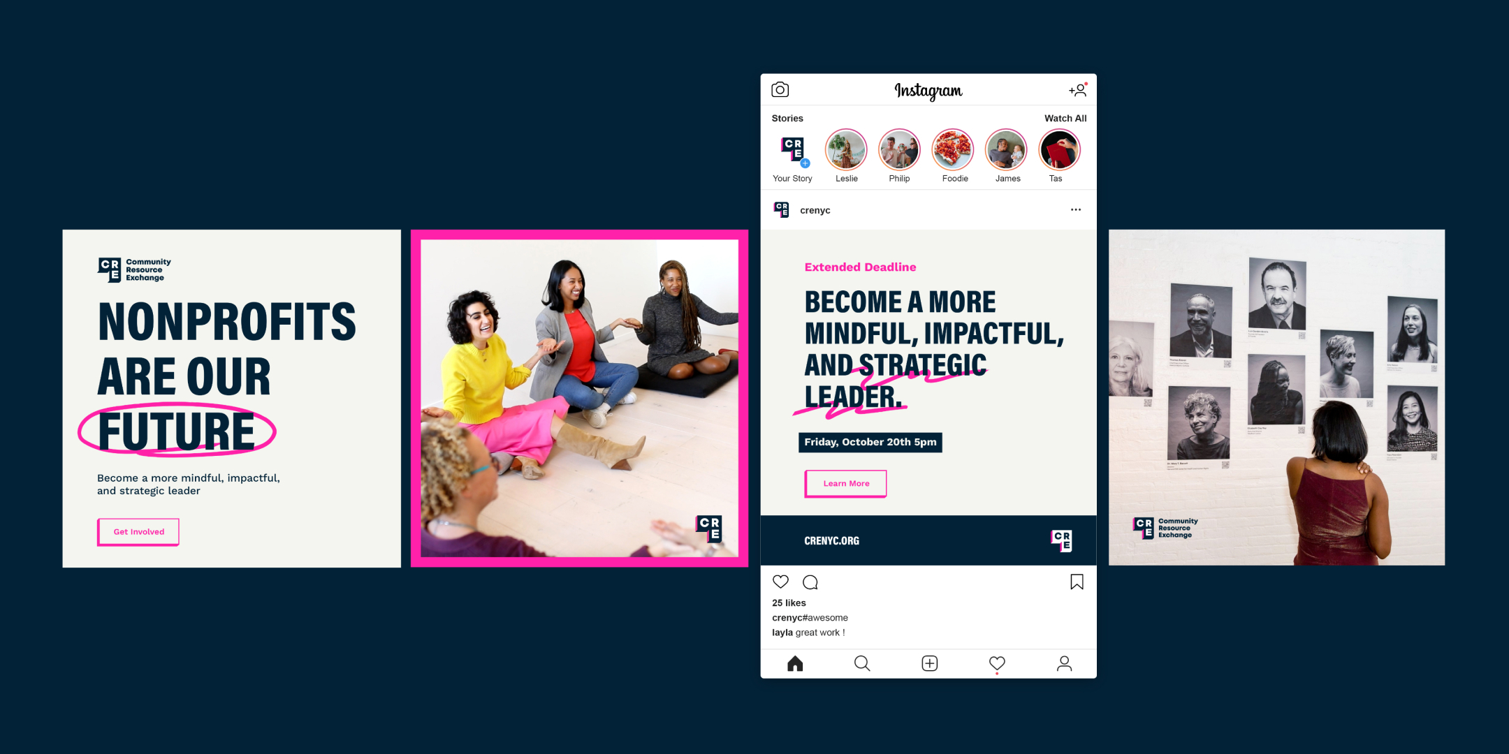 Community Resource Exchange Rebrand and Website | Antarctic Agency